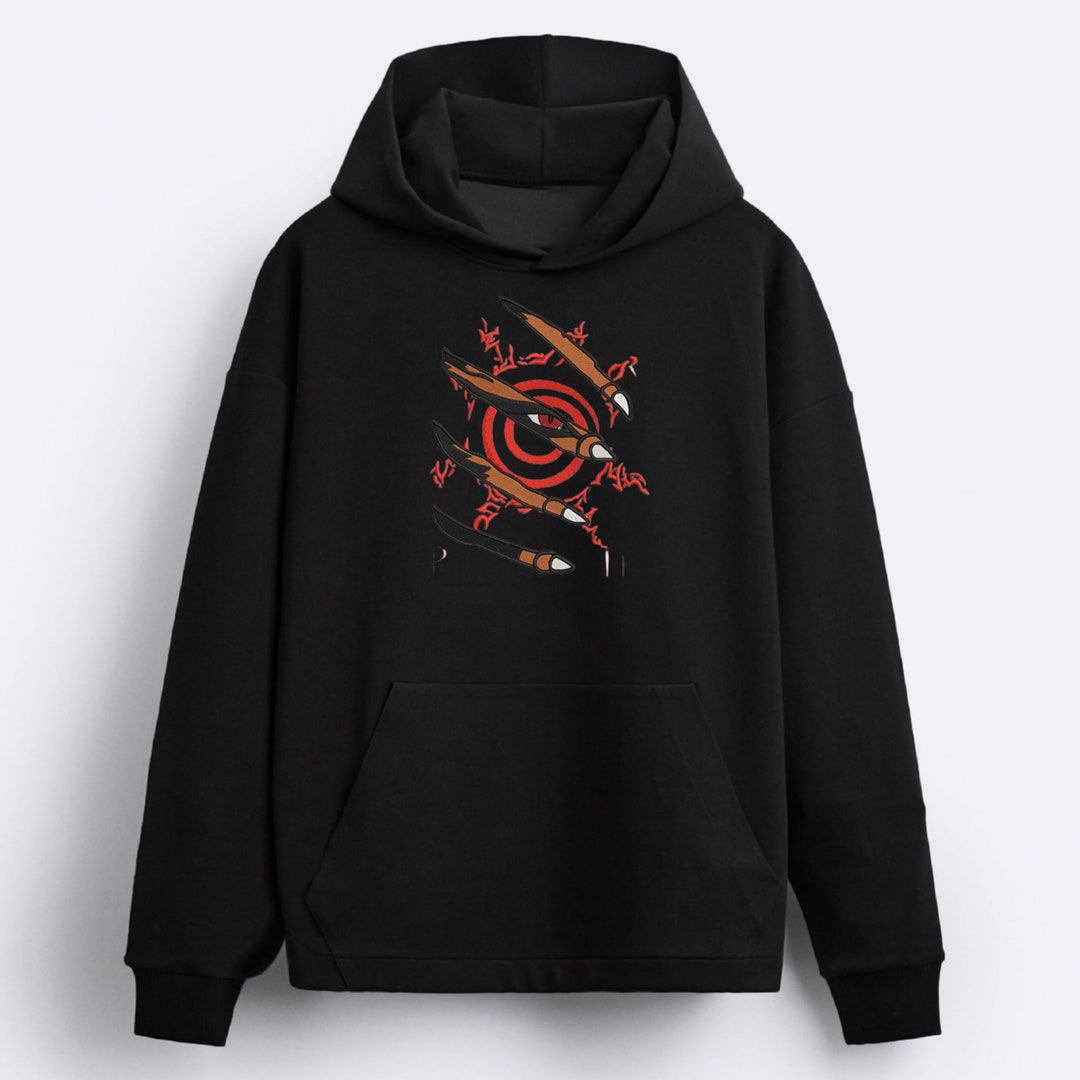 Kurama Kyuubi Claw Seal Exclusive Anime Collection Embroidered - Etsy