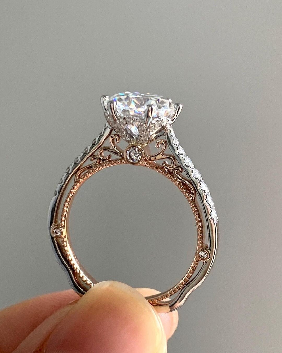Verragio shop popular flower 2025 engagement