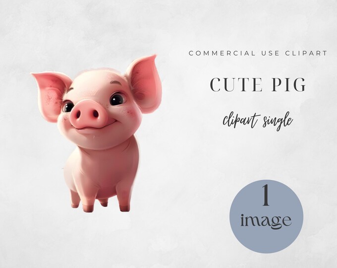 Sweet Pig, Pig Clipart, Pig Png, Cute Png, Cute Animals Clipart ...