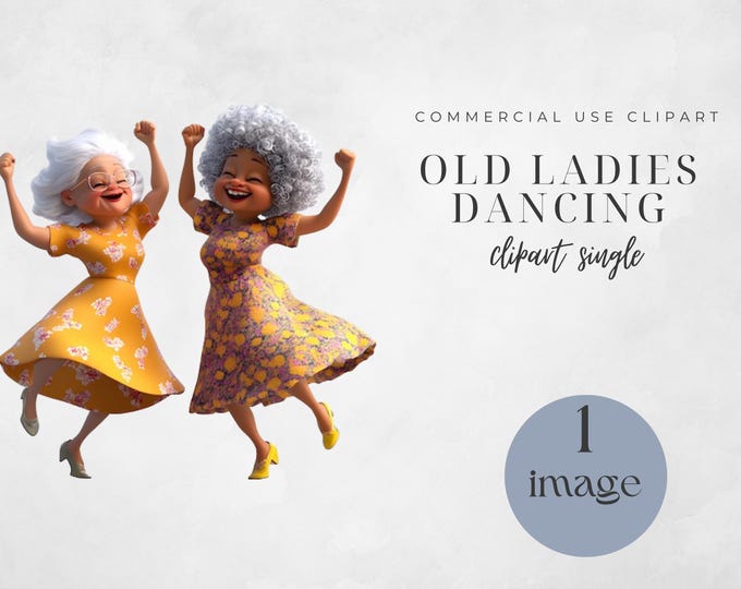 Funny Old Ladies Clipart, 15 JPG, Pole Dancer Clipart, Grandma Clipart ...
