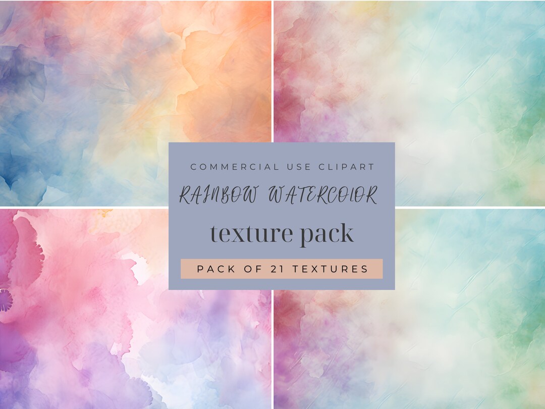 Rainbow Abstract Texture Clipart, Alcohol Ink Png, Colorful Watercolor ...