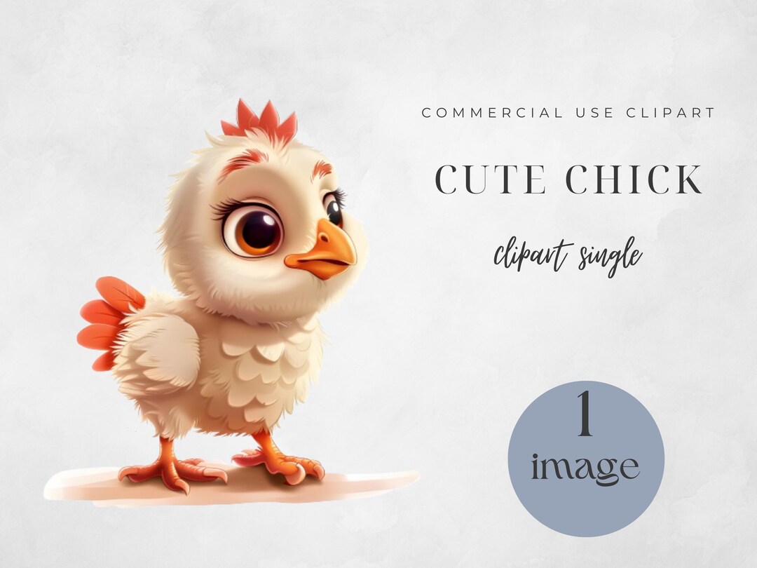 Chick PNG, Cute Chick Png, Commercial Use, Digital Paper Craft, Design ...