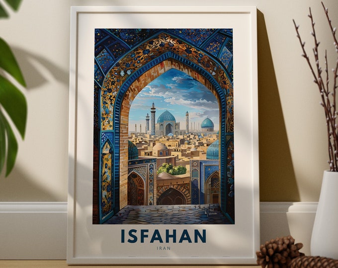 Iran Art Print | Iran Painting Print | Original Watercolor Painting ...
