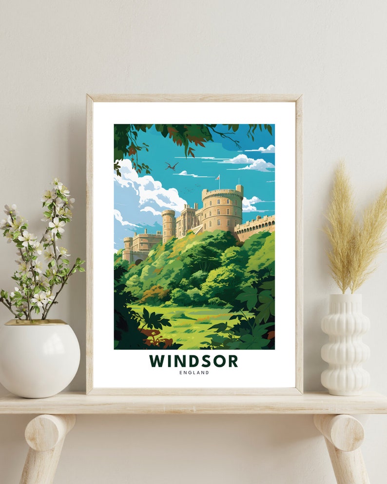 Windsor Print, Windsor Poster, Windsor Wall Art, Windsor Art Print ...