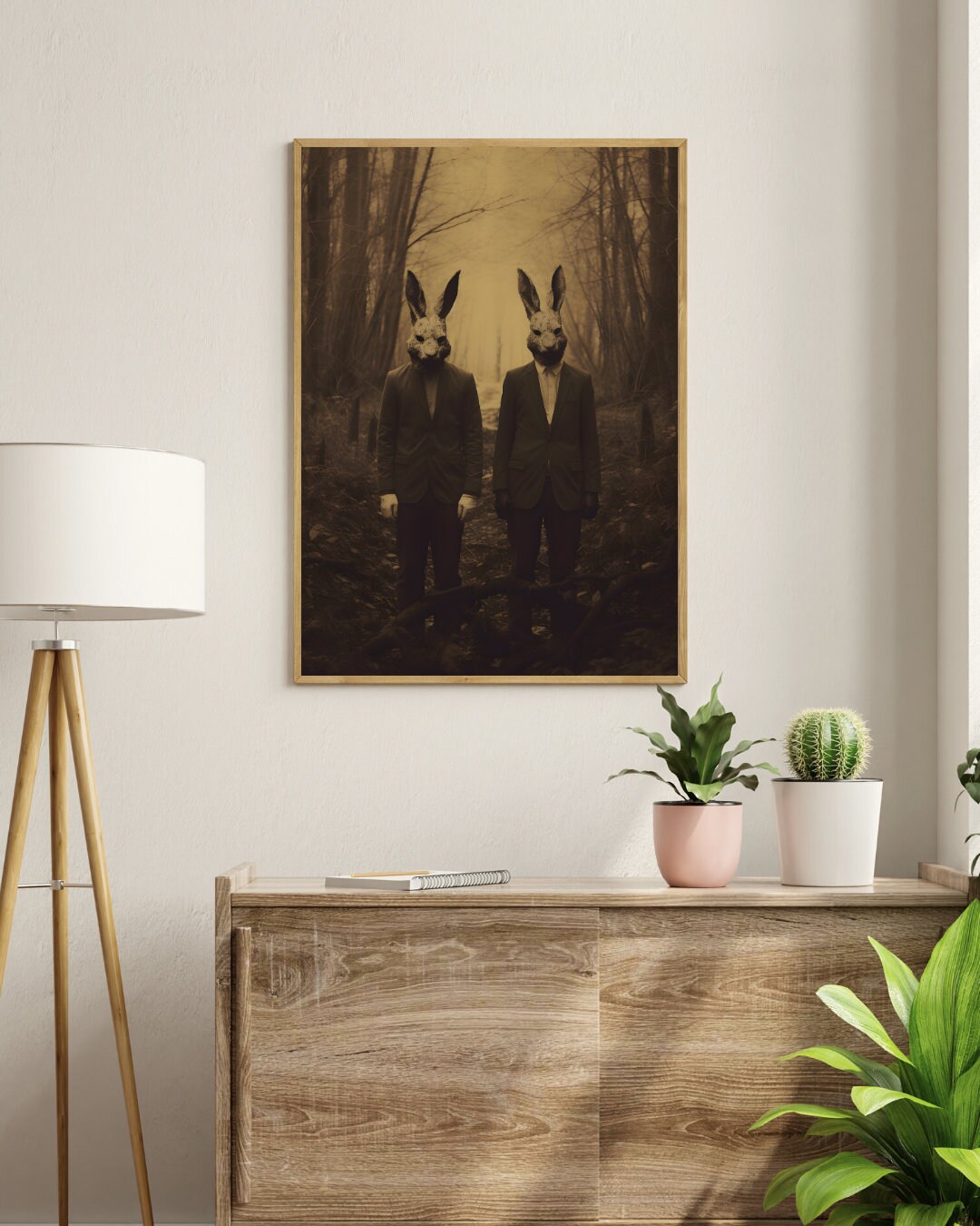 Rabbit Cult of the Forest, Gothic Home Decor, Dark Academia, Gothic ...