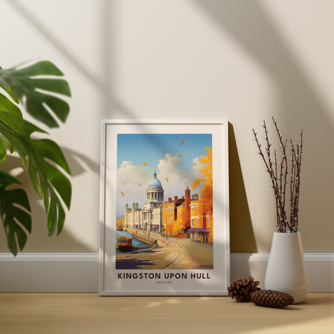 Hull City Poster - Hull City Print - Kingston Upon Hull Wall Art ...