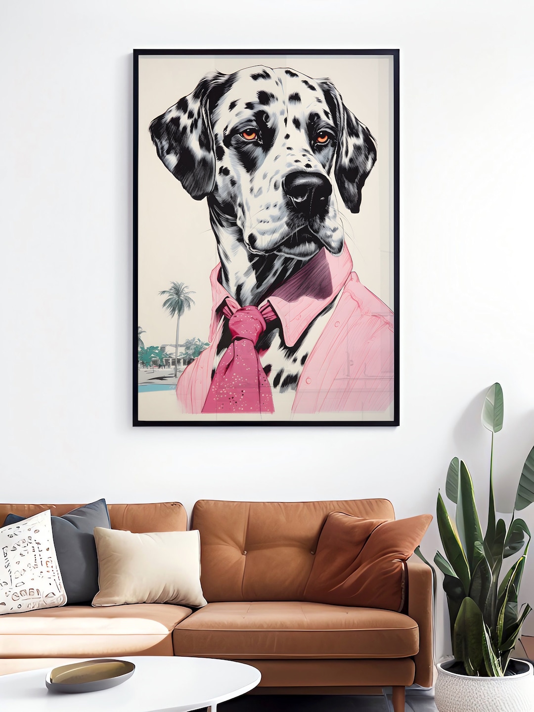 Dalmatian Dog Print Dalmatian Poster Vintage Dog Print Cute Dog Prints ...
