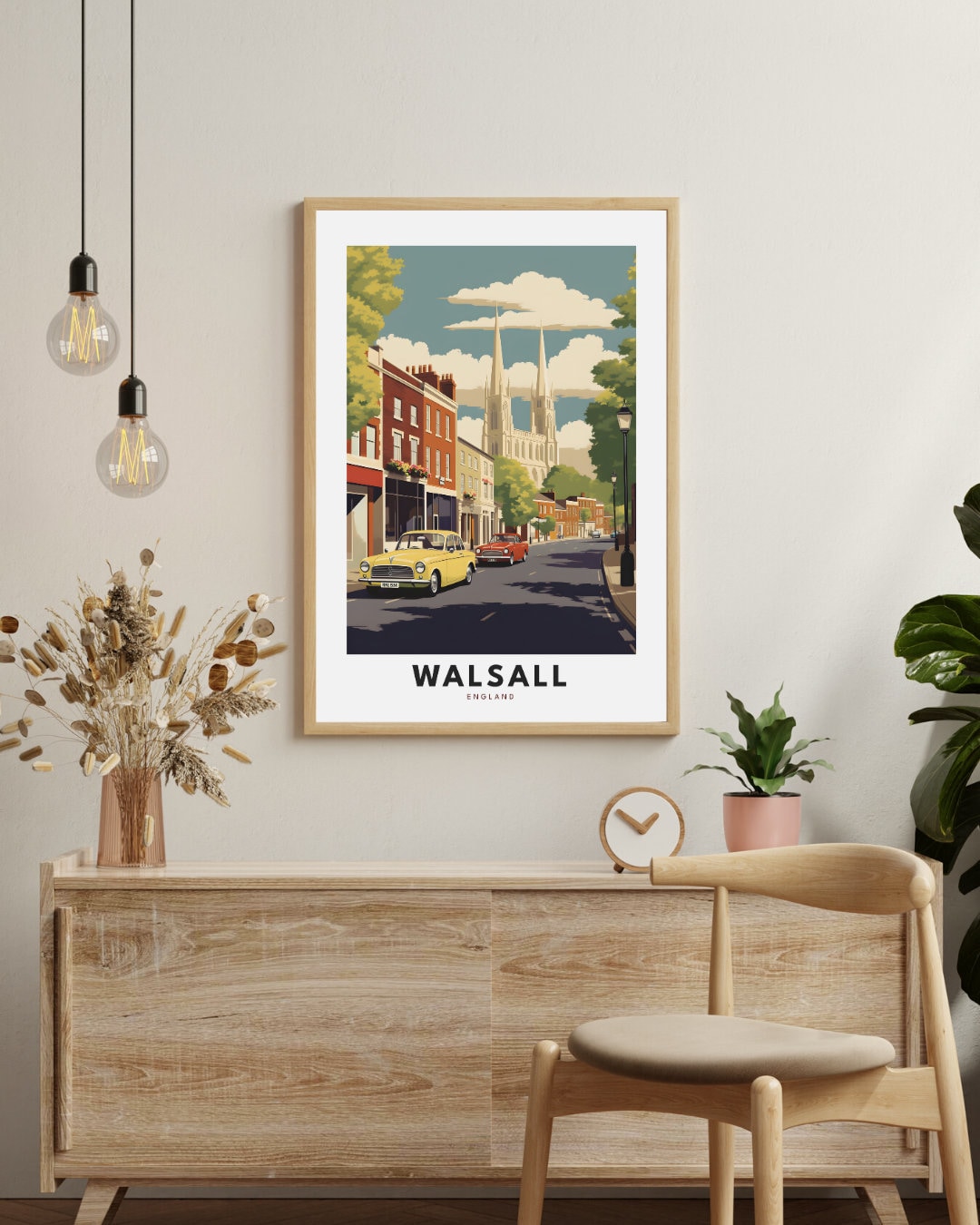 Walsall Print, Walsall Poster, England Wall Art, Walsall Art Poster ...