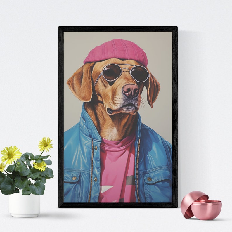 Dog Print Cute Dog Prints Dog Lover Gift Housewarming Gift Dog Print ...