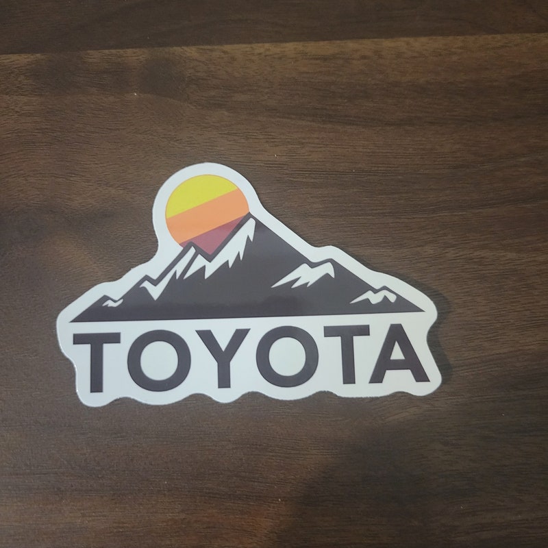 Toyota Retro Decal - Etsy