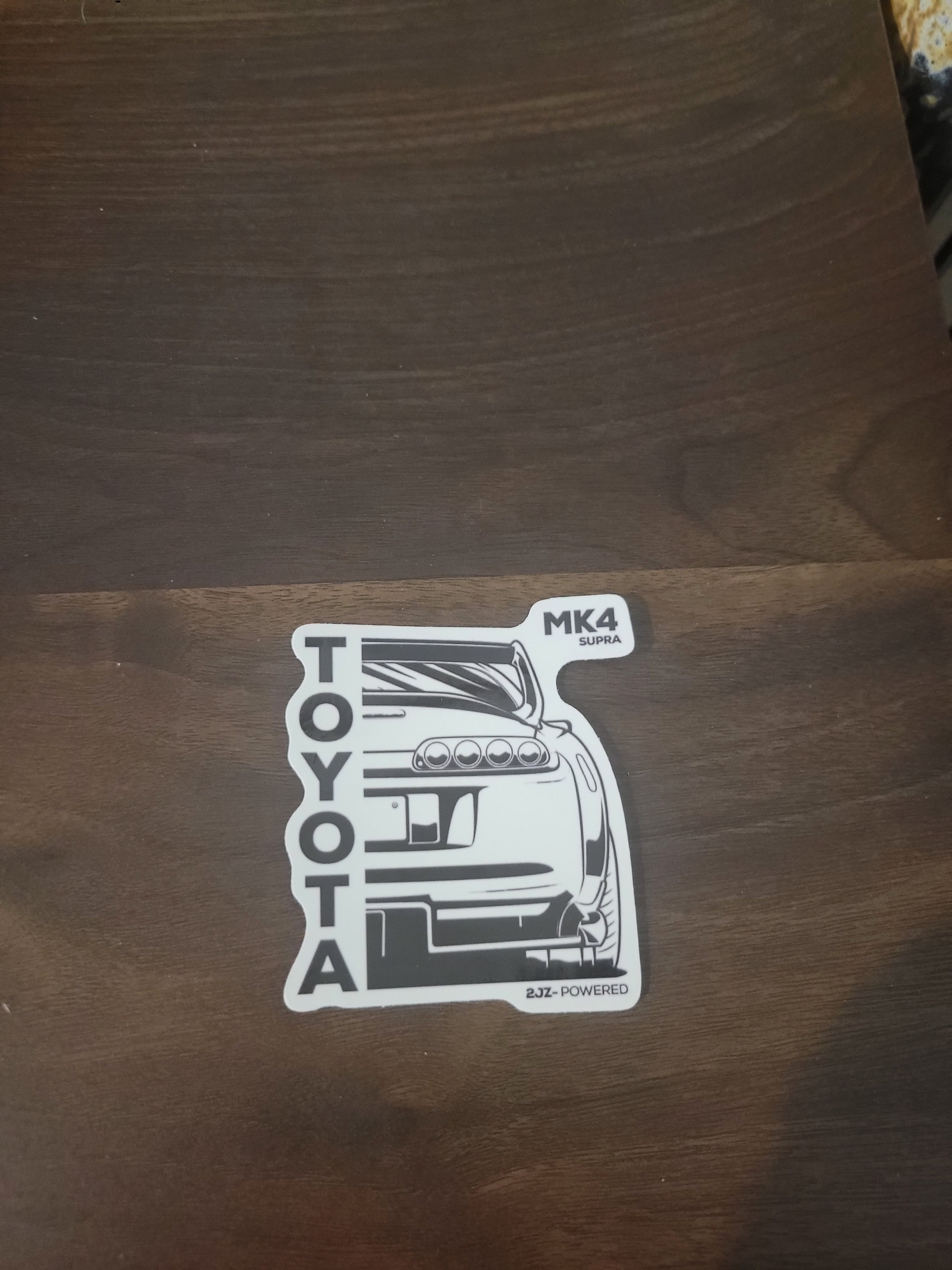 Toyota Supra Sticker Decal - Etsy