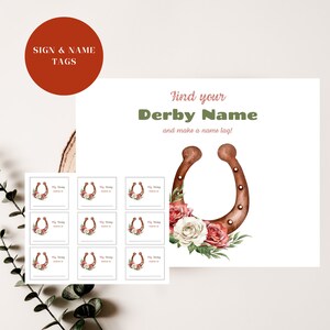 What's Your Derby Name, Kentucky Derby Party, Last Minute Idea ...