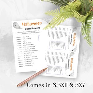 Match the Ghosts, Fun Printable, Halloween Party Games, Ghost Hunters ...