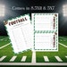 Football Party Games, A-Z Word Race, American Football Event for Kids ...