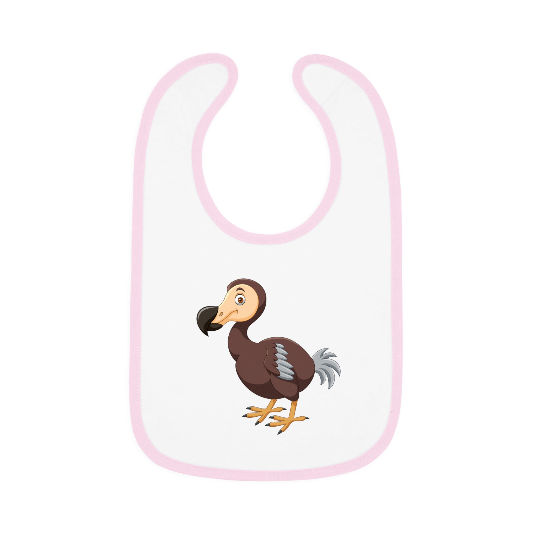 Smiling Dodo Baby Contrast Trim Jersey Bib - Etsy