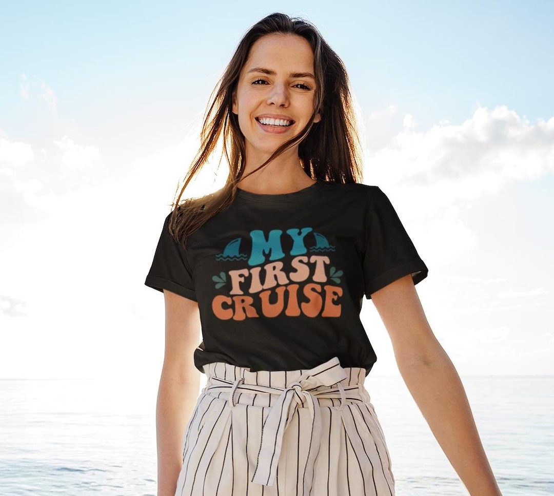 My First Cruise T-shirt, First-time Cruiser Vacation Tee, Family Cruise ...