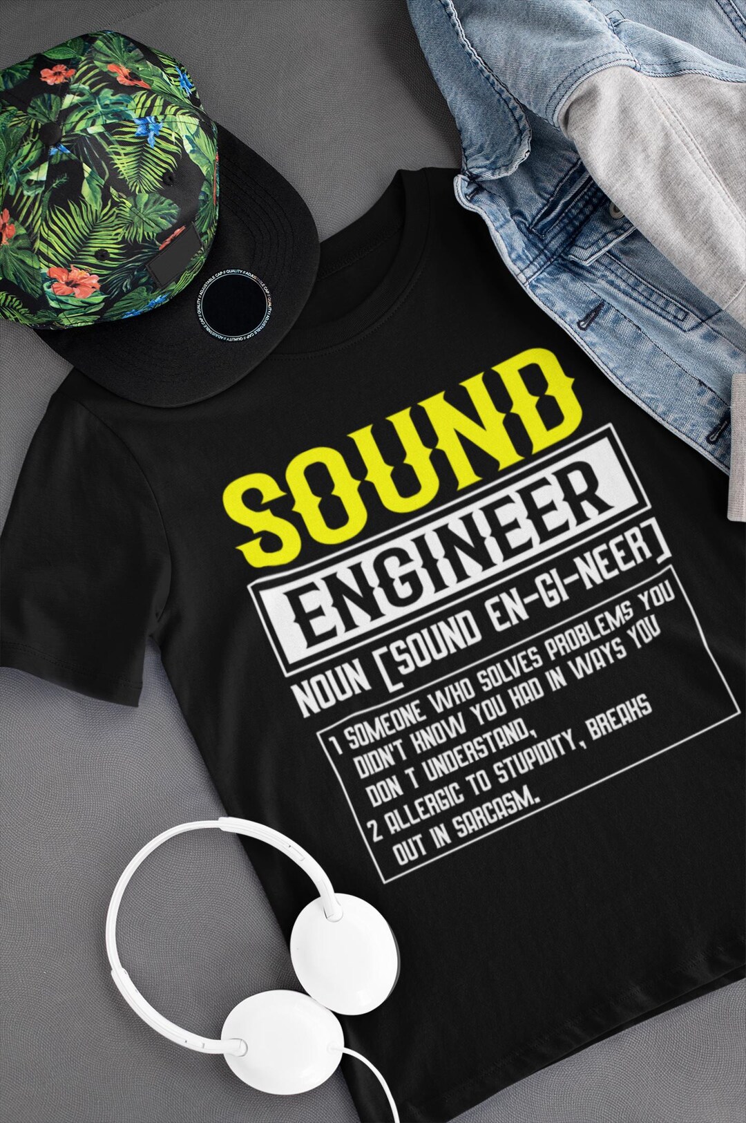 Funny Sound Producer Shirt | Music Producer Gift | Recording Studio Tee ...
