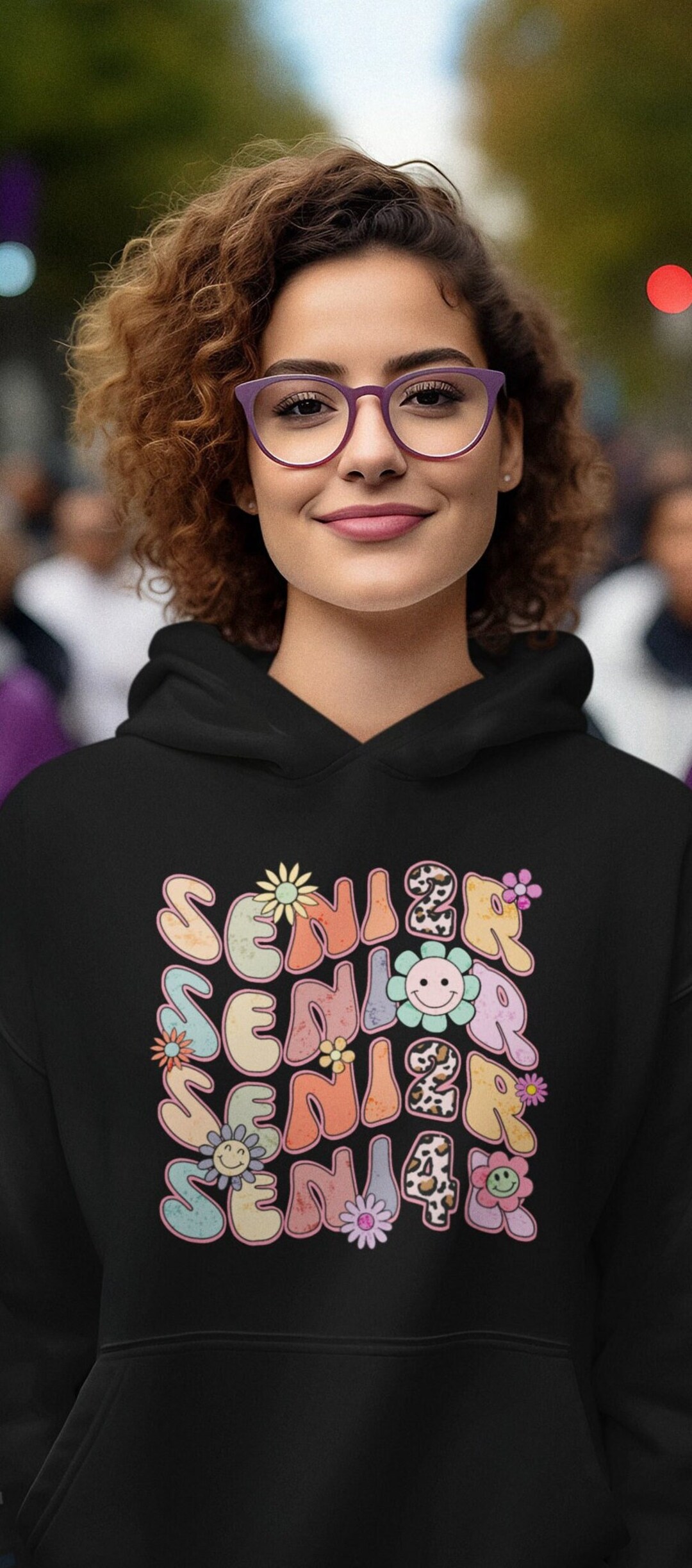 Retro 2024 Senior Graduation Hoodie, Graduation School Sweater, Gift ...