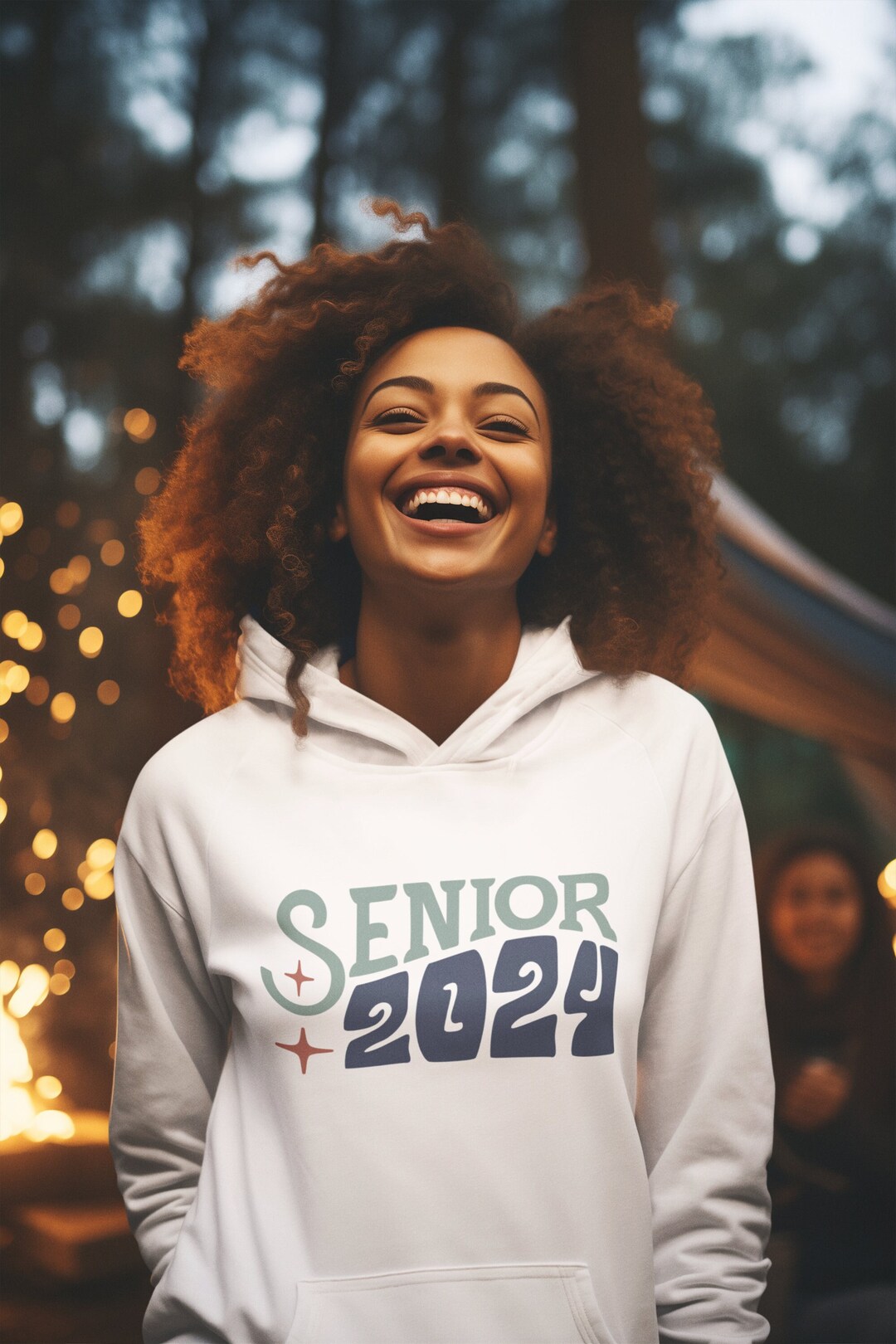 Retro Class of 2024 Senior Graduation Hoodie, Graduation School Sweater ...