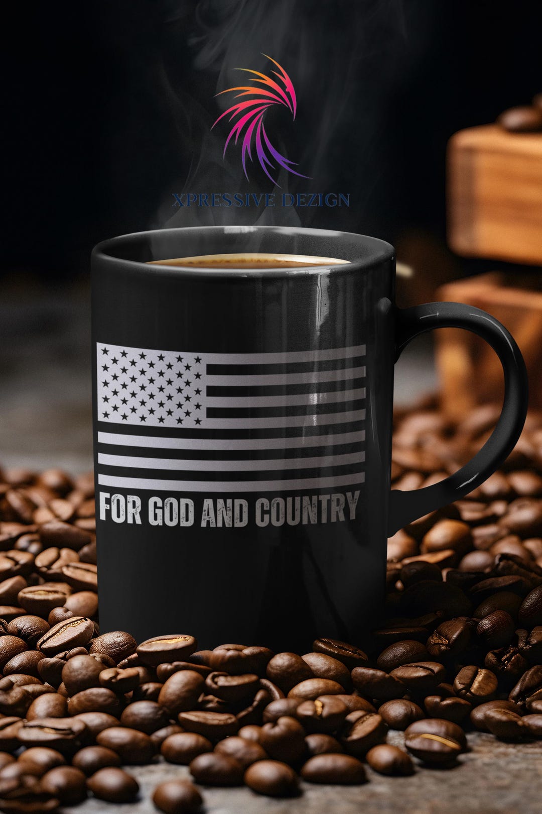 Patriotic "for God and Country" Veteran Gift Coffee Mug,military Gift ...