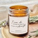 Bible Verses Candle Amber Jar Bible Quote Candle Gift for Her Christian ...