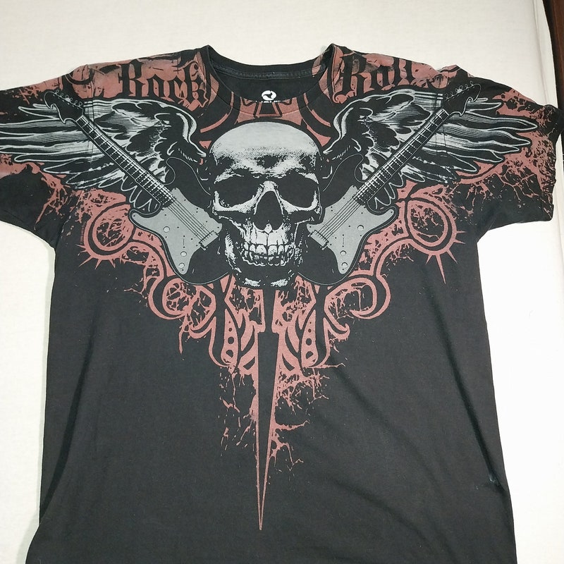 Vintage Skull T Shirt Men - Etsy