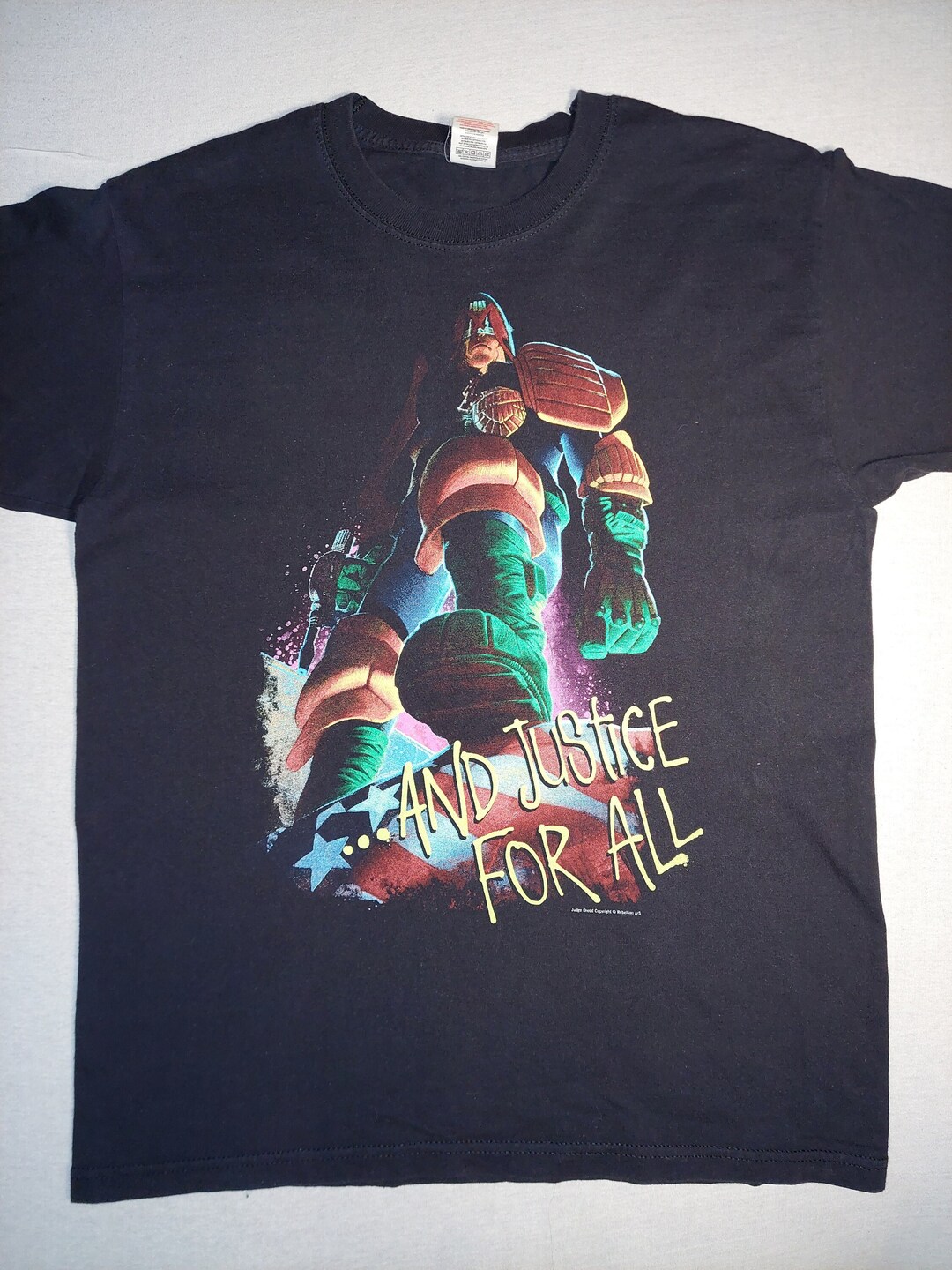 JUDGE DREDD MEGAZINE Metallica Mash up ...and Justice for All...rare ...