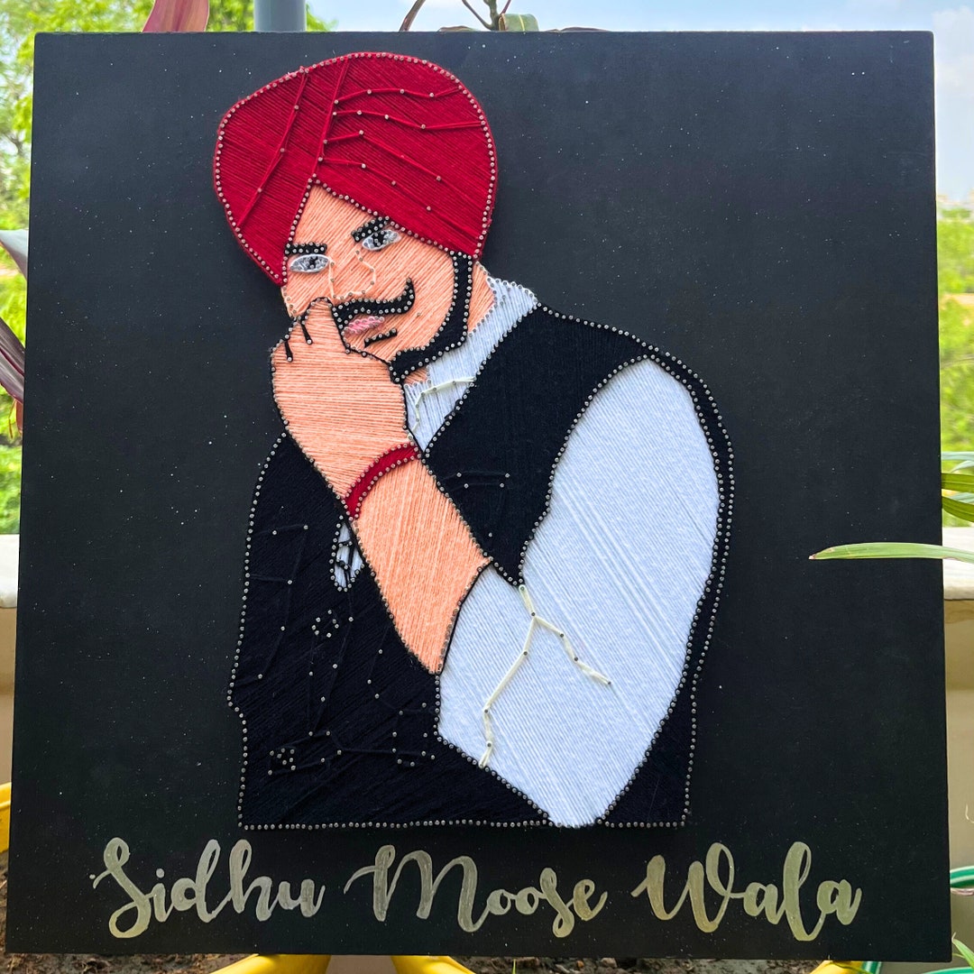 Siddumoose Wala String Art - Etsy