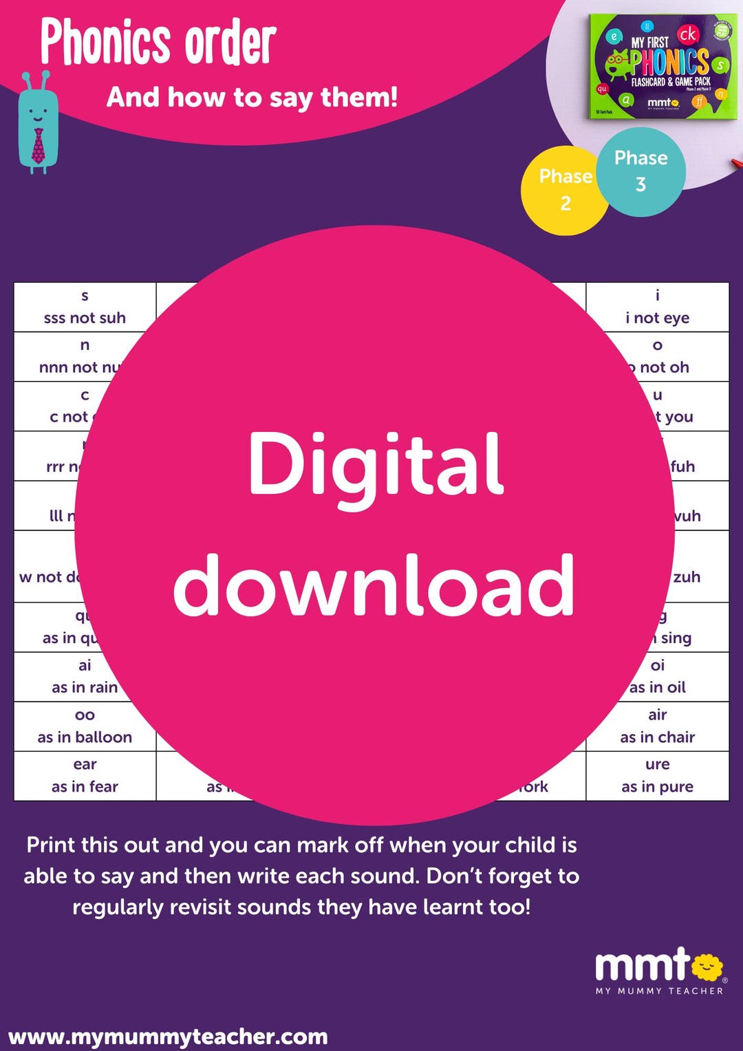 Digital Phonics Guide - for Phonics Development - EAL Development ...