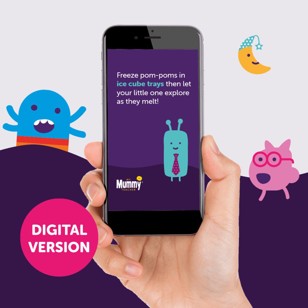 DIGITAL 6 Months+ Learning Through Play Activity Cards by MMT Play ...