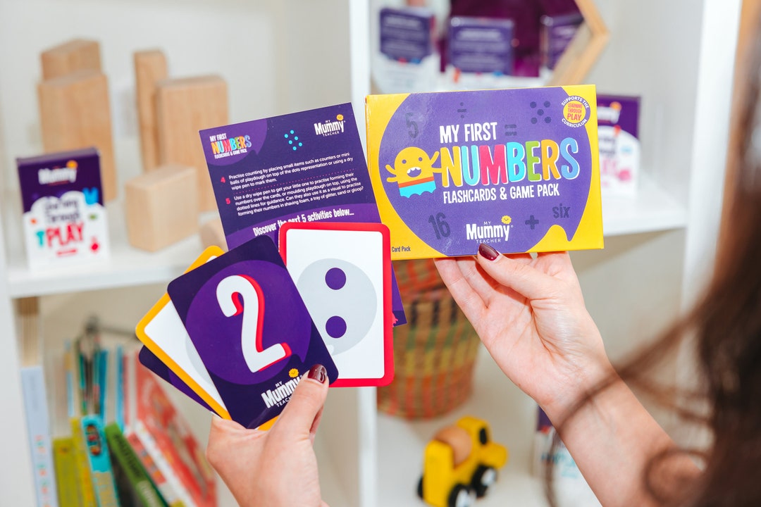 1 Years+ My First Numbers Flashcards by MMT Play. Kids Flash Cards ...