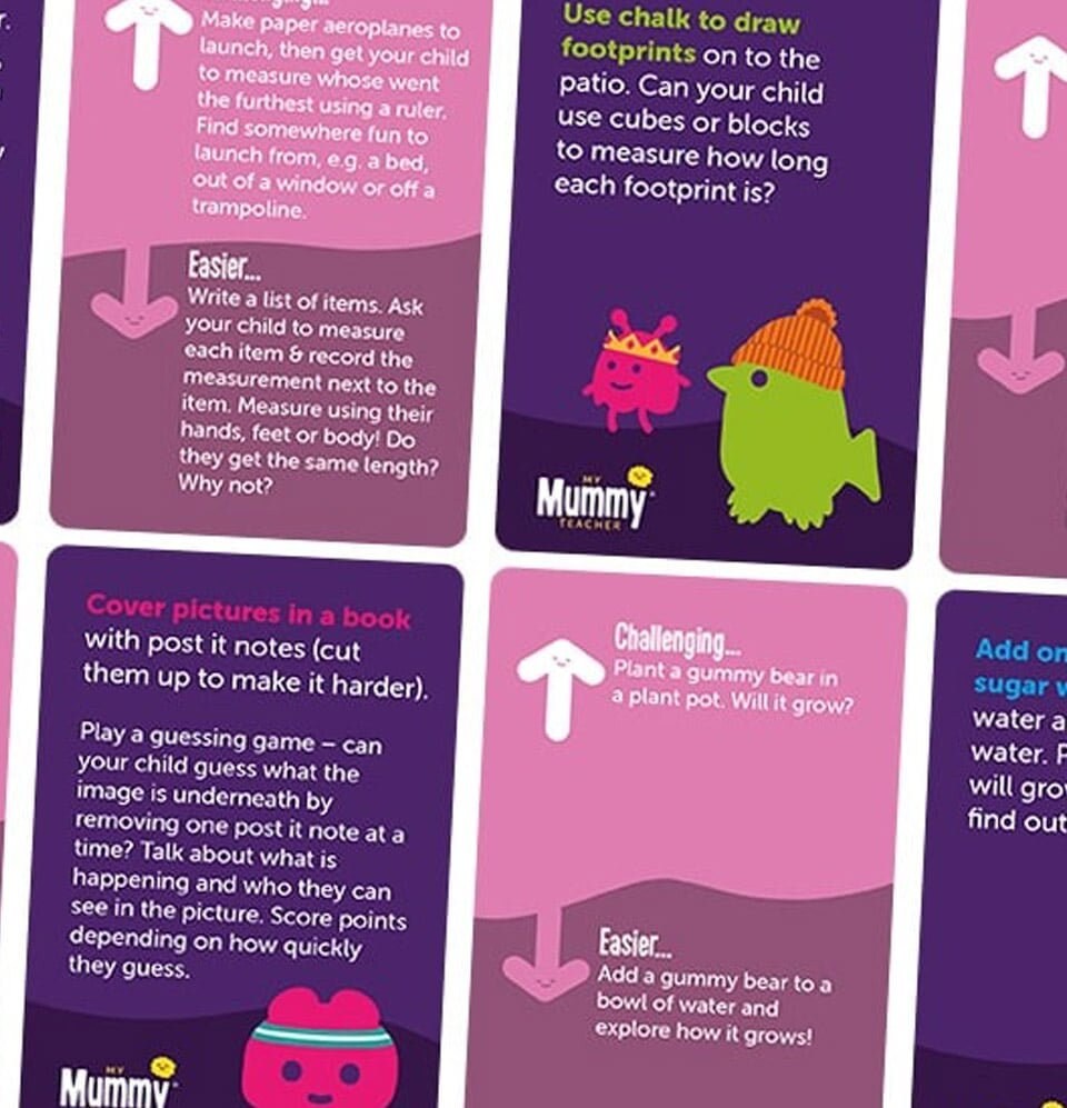 DIGITAL 5 Years+ Learning Through Play Activity Cards by MMT Play Key ...