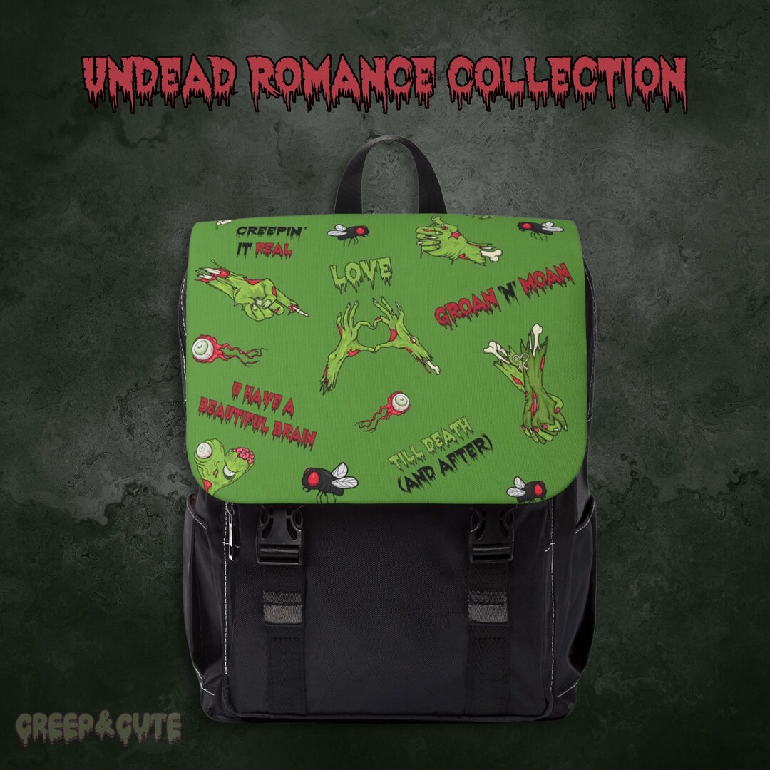 Creepy Zombie Bag Collection, Undead Romance Unisex Shoulder Backpack ...