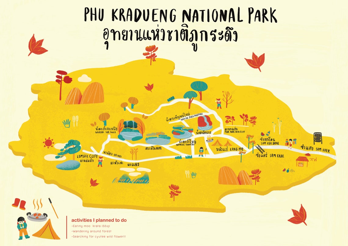 Custom Map Illustration for Your Shop, Wedding, Event - Etsy