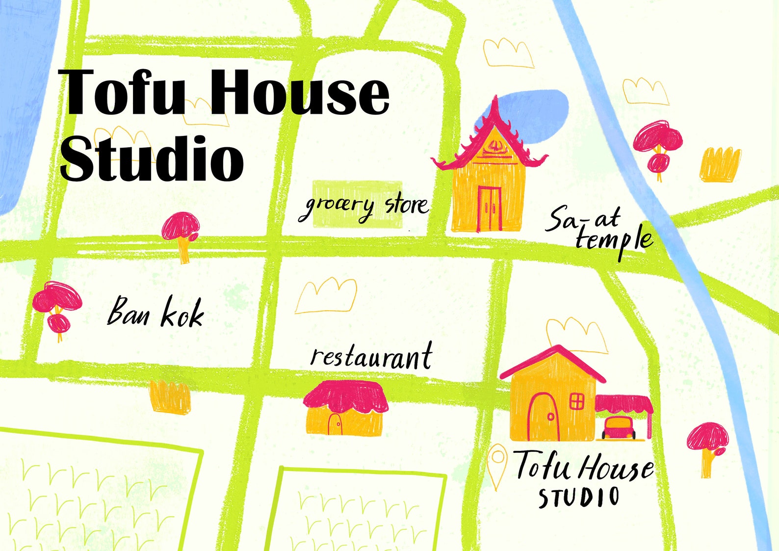 Custom Map Illustration for Your Shop, Wedding, Event - Etsy