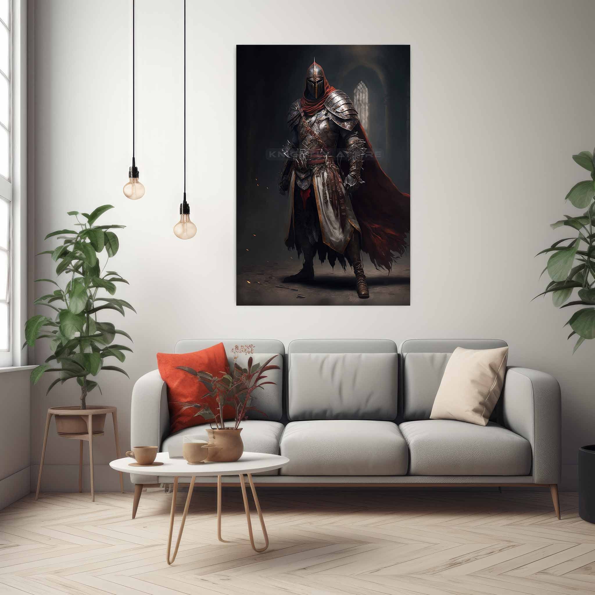 Medieval Knight Wall Art Medieval Warrior Knight Warrior Downloadable ...