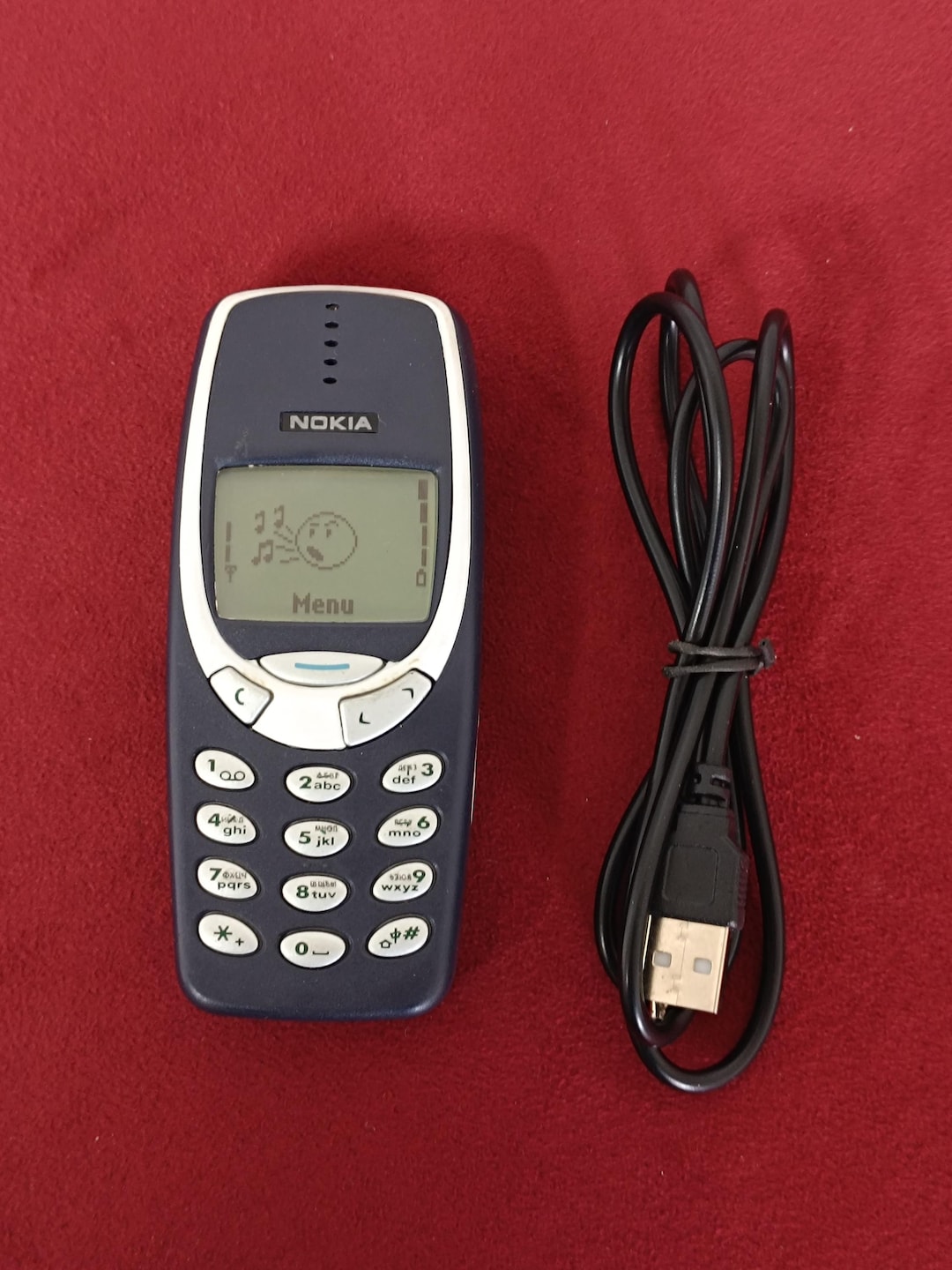 Retro Phone Nokia 3310. Vintage Phone Nokia 3310. Working, Retro Nokia ...