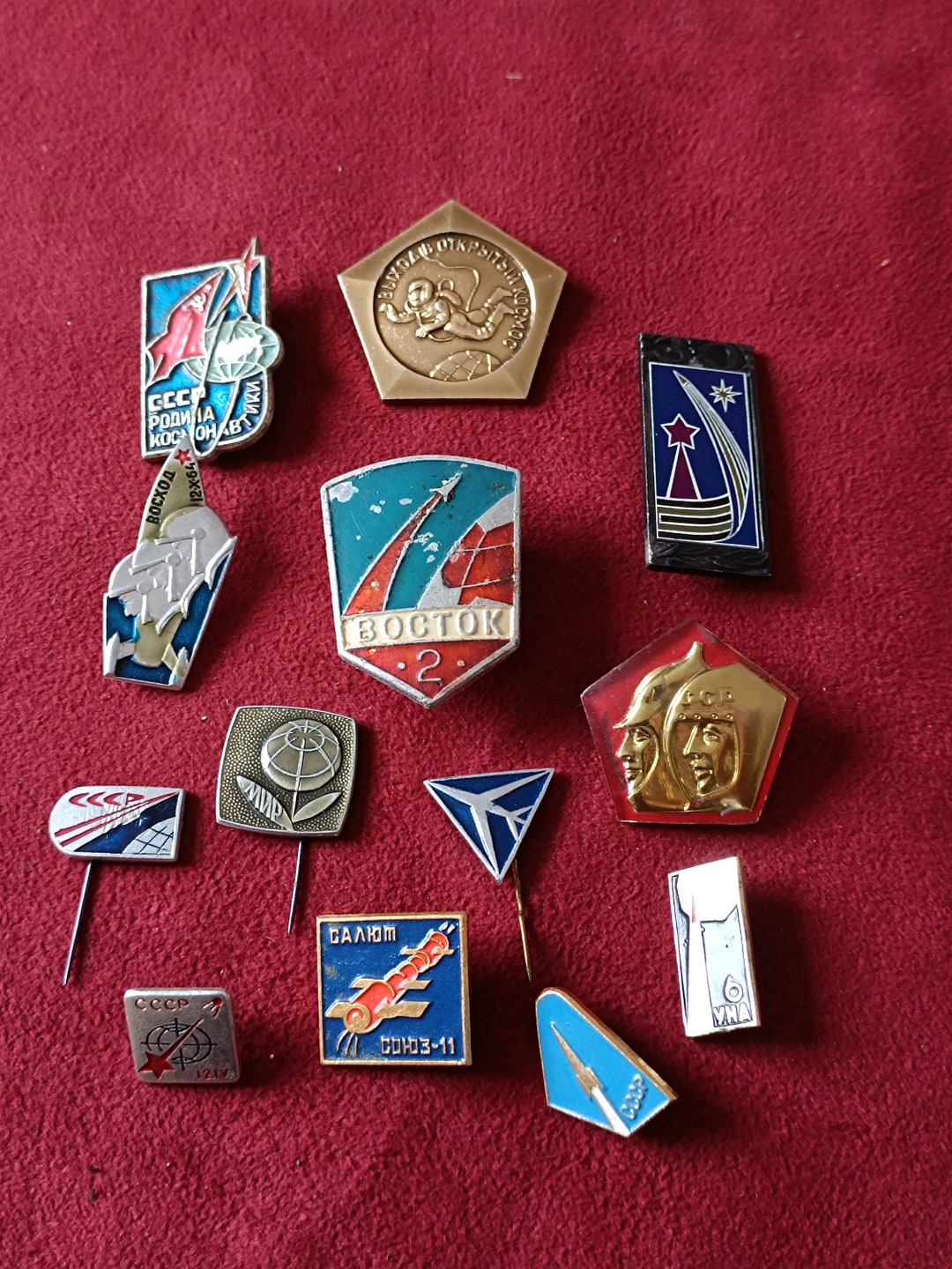 Vintage Space Icons, Soviet Icons, Cosmos ,13 Pcs. - Etsy