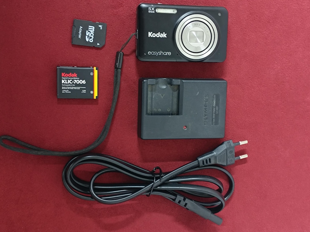 Kodak Easyshare M5370 Digital Camera, Black, HD Video - Etsy