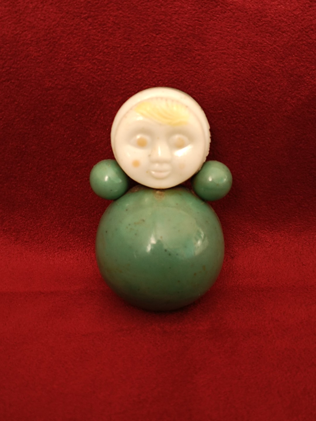 Soviet Vintage Roly Poly Doll, Plastic Doll, Nevalyashka, Vintage Roly ...