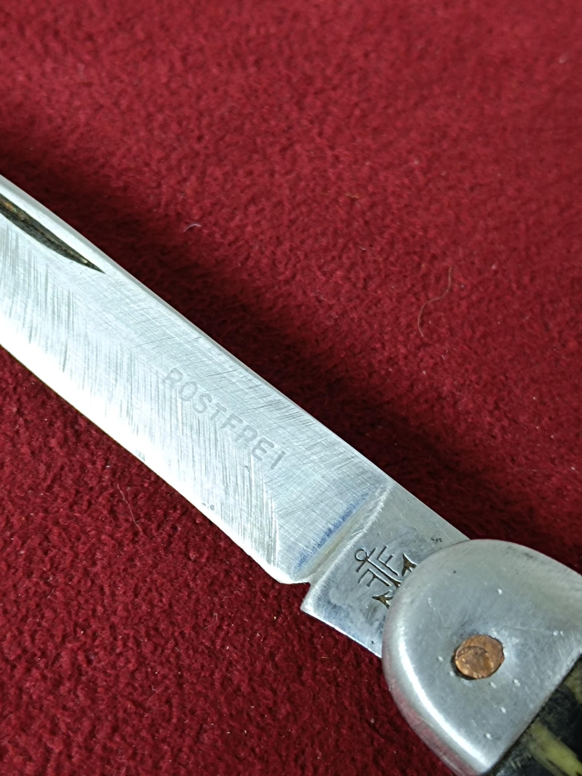 Vintage Folding Knife, Rostfrei Knife - Etsy