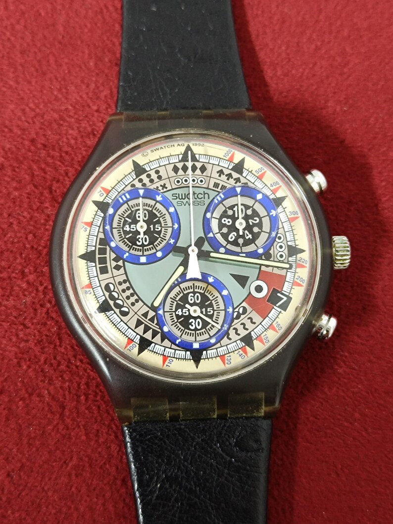 Vintage Watch Swatch, Men's Swatch Watch, Work Watch, Wristwatch - Etsy