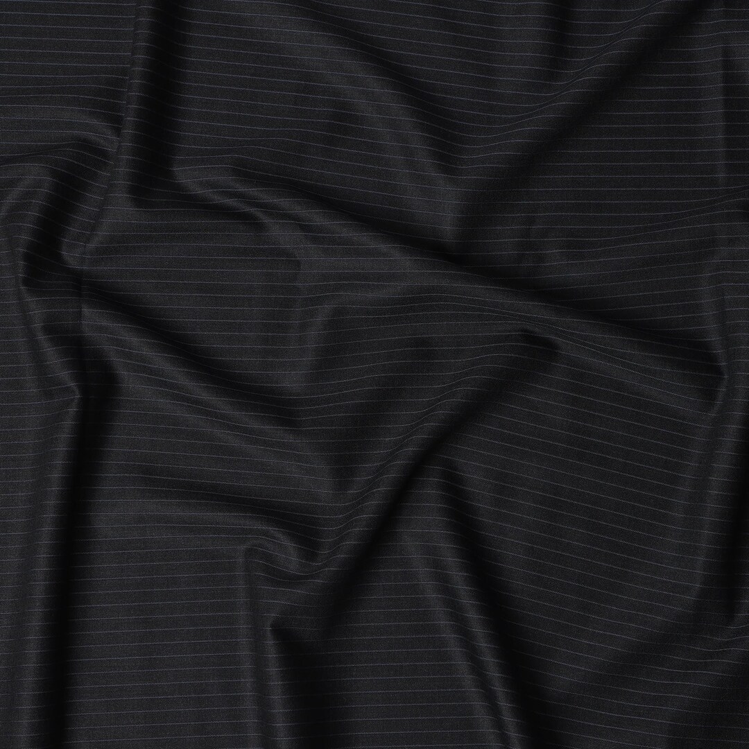 Scabal Charcoal Black Premium Super 100's Scabal English All Wool ...
