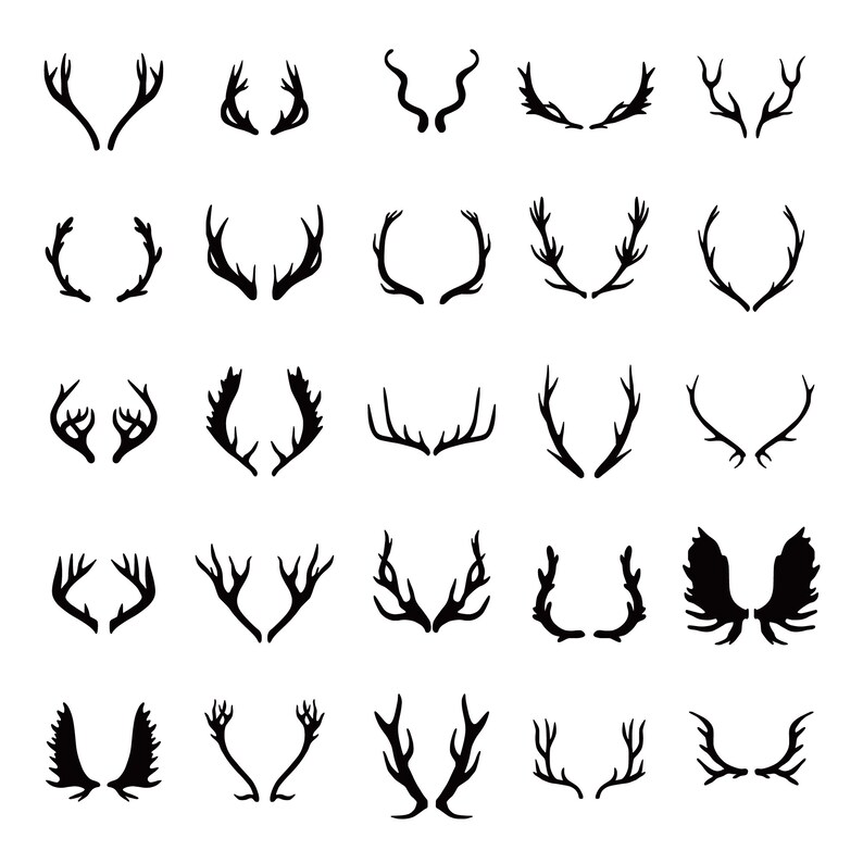 120 Deer SVG Bundle, Deer PNG Bundle, Deer Clipart, Deer SVG Cut Files ...
