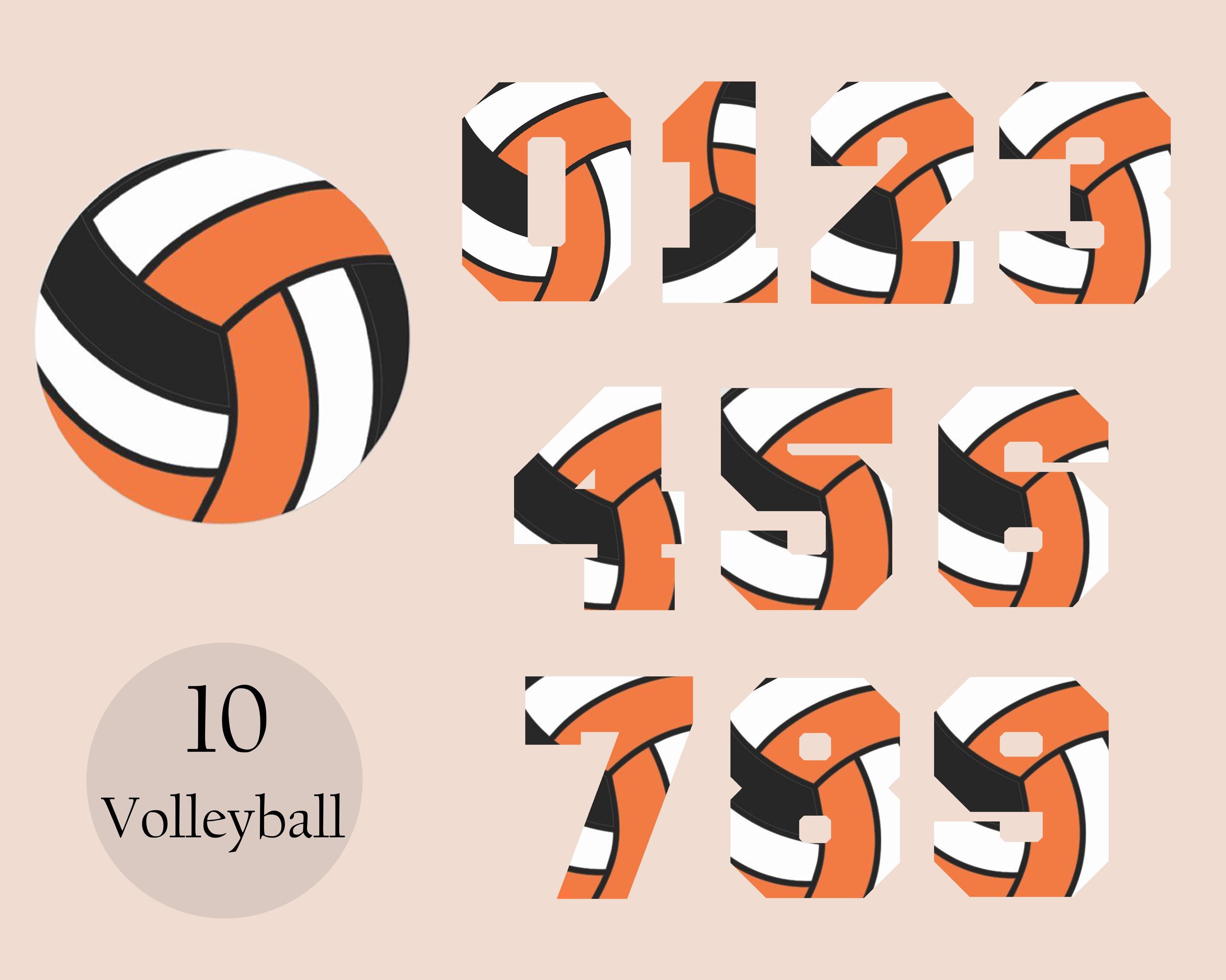 Sports Number Svg Bundle, Baseball, Basketball, Soccer, Football ...
