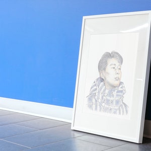 Son Heung-min Portrait Drawing; A5 Digital Print of Son, Portrait of ...