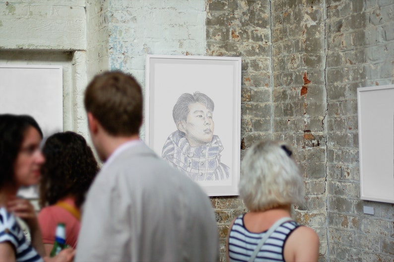 Son Heung-min Portrait Drawing; A5 Digital Print of Son, Portrait of ...