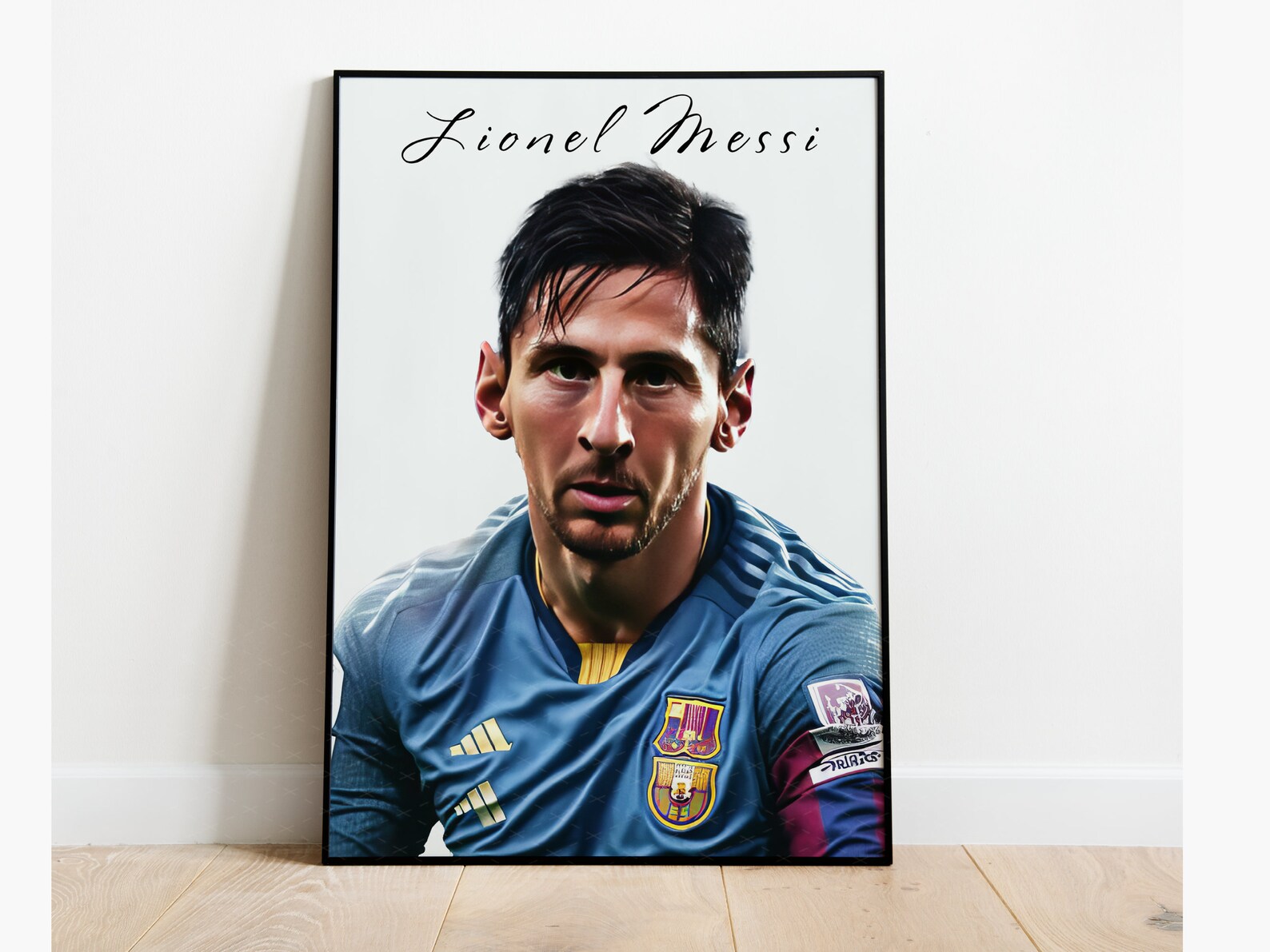 Wall Art Messi Print Poster Fan Gift Lionel Poster Wall Art Printable ...