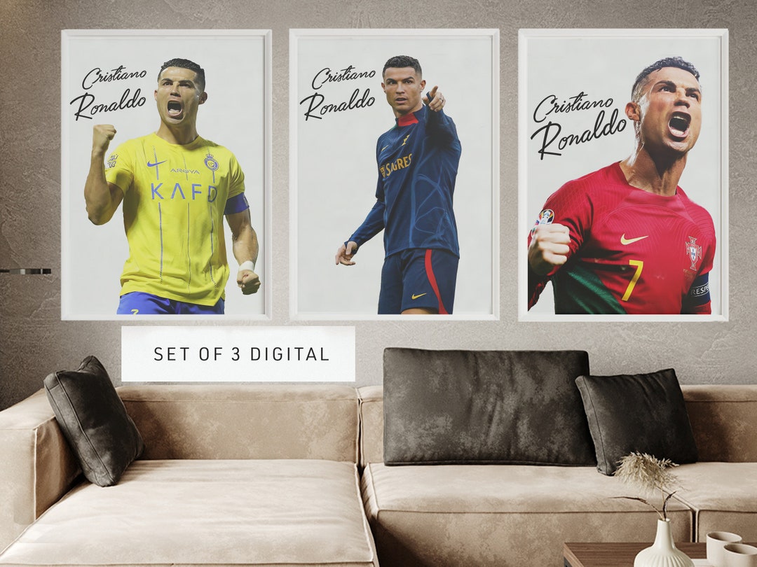 Ronaldo Set of 3 Poster Bundle Brasil Ronaldo Poster Photo Png Ronaldo ...