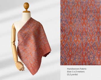 Handwoven Cotton Fabric | Pure Cotton | Thai Textile | Sarong Fabric ...